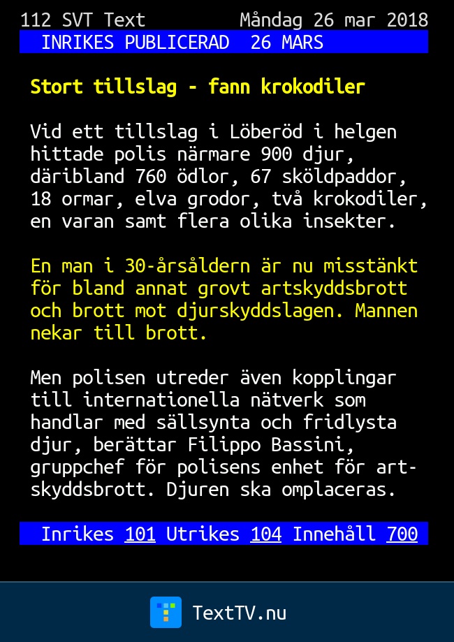 Text Tv 377 Se Svts Texttv P Internet