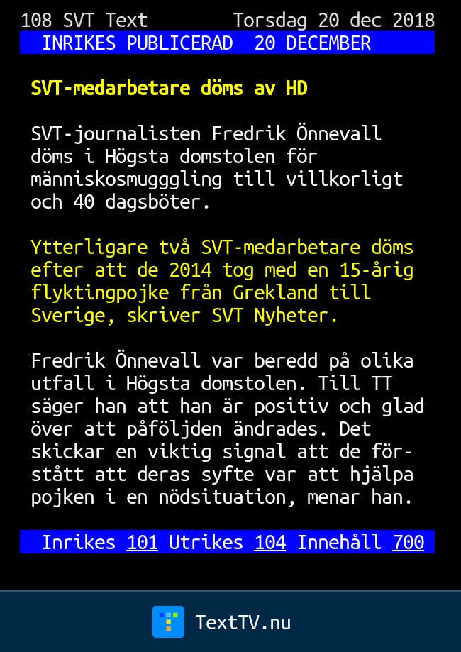Text Tv 377 Se Svts Texttv P Internet