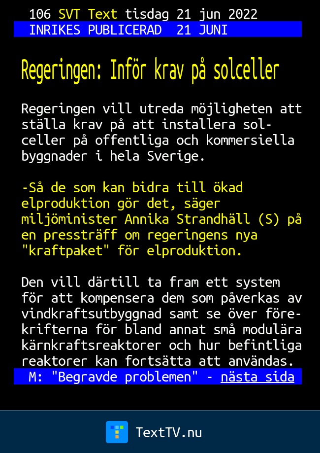 Tv4 Text 377 Svts Texttv P Internet